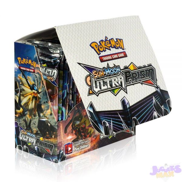 ‍Cartas Pokemon Sun Moon Ultra Prisma Pack Caja de Expansión 36 sobres
